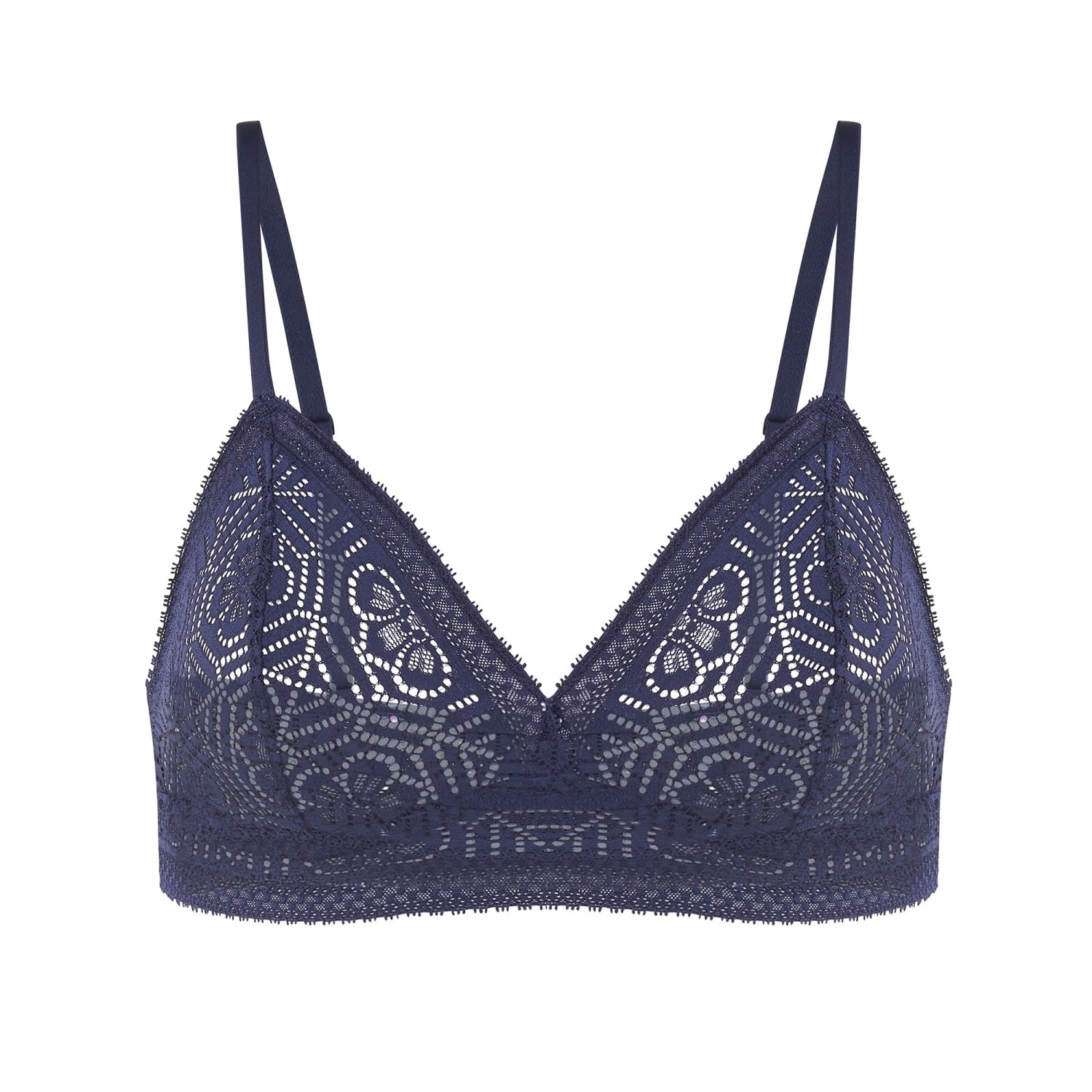 podprsenka triangle ASTA Night blue Strih: nevystužená bezkosticová ...