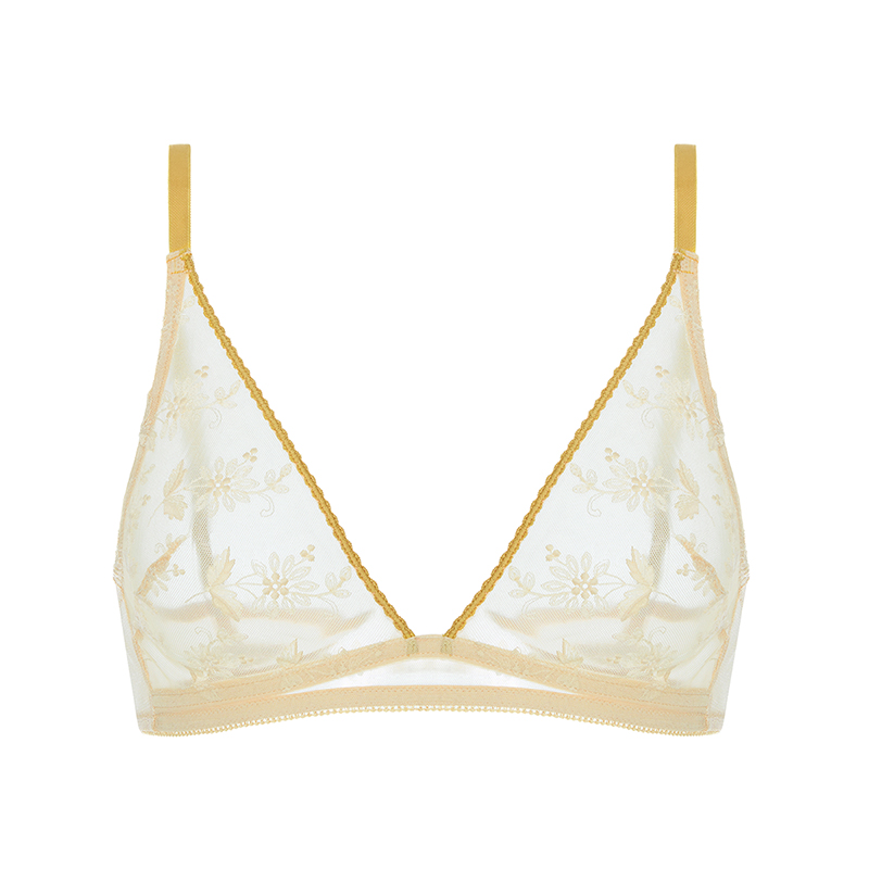 podprsenka triangle bez kostic nevyztužená ADELE gingembre Střih ...