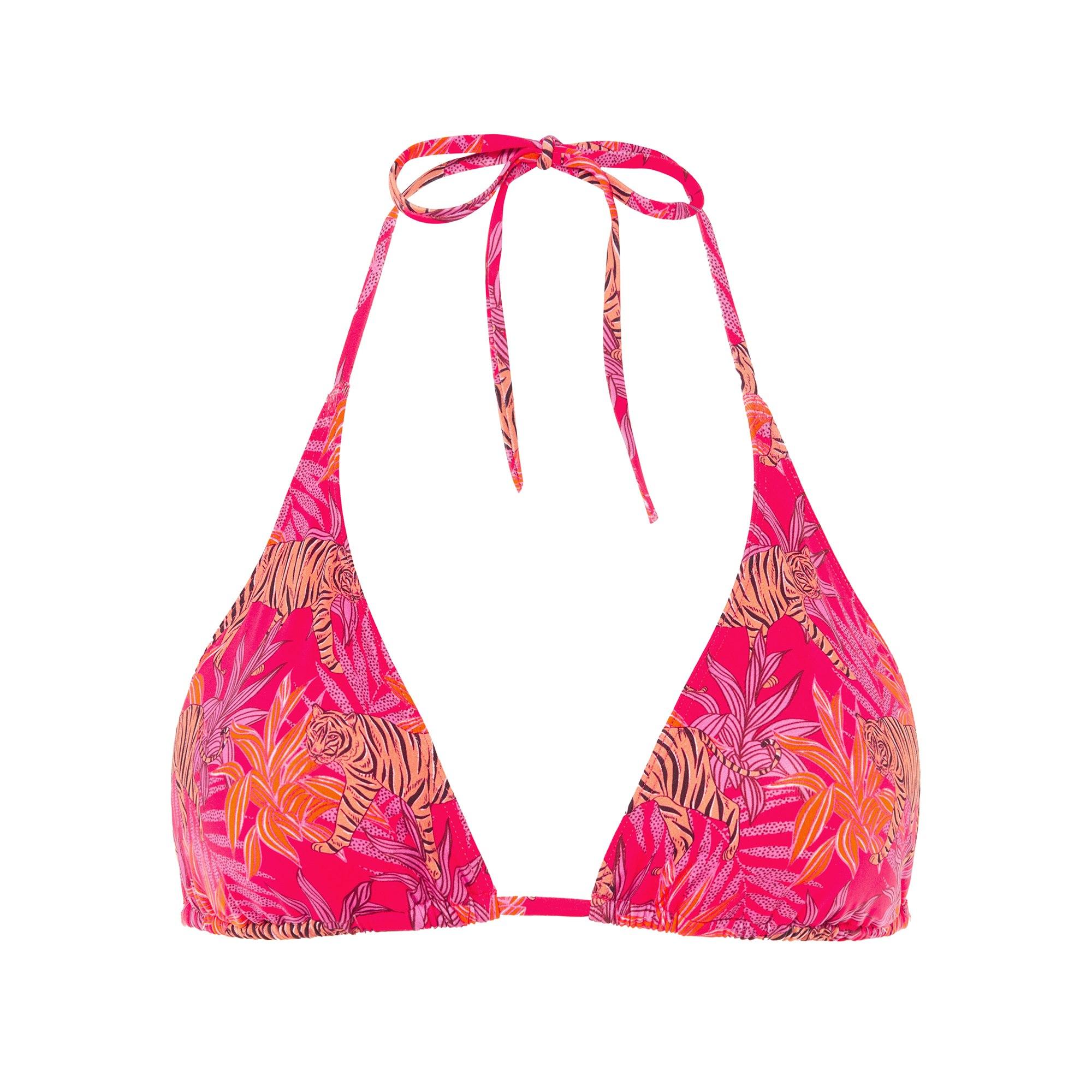 plavková podprsenka triangle nevyztužená AGATHE imprimé jungle dawn ...